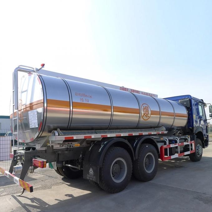 Sinotruk Howo Super Tanker Truck Trailer 20 Cbm Capacity Optional Color ...