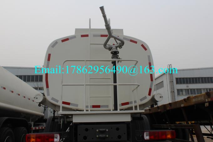 336 HP 6×4 18 M3 Water Tanker Vehicle , Water Bowser Truck With ZF8098 ...