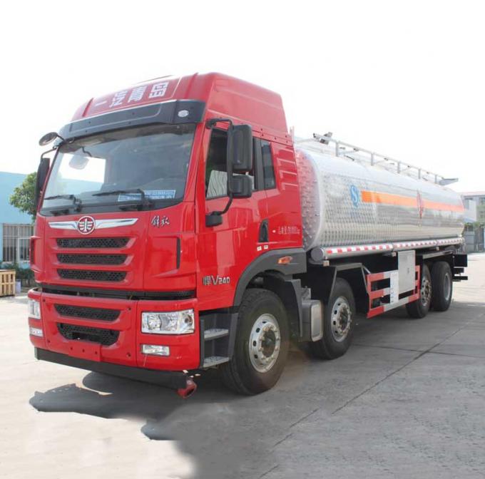12 Wheelers FAW J5M 8x4 Oil Tanker Truck With CA6DK1 Engine And FAST ...