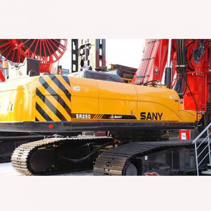 Red Pile Drilling Machine , Portable Full Hydraulic Rotary Drilling Rig ...