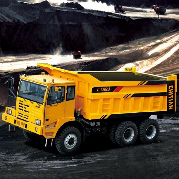 CT890 Off - Road Heavy Duty Dump Truck For Mining 50 Ton Euro 3 / 6X4 ...