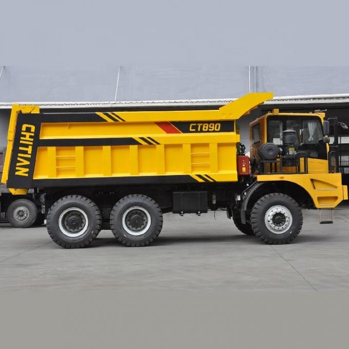 CT890 Off - Road Heavy Duty Dump Truck For Mining 50 Ton Euro 3 / 6X4 ...
