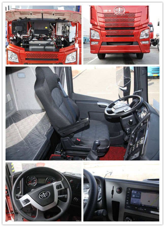 FAW JH6 12 Wheels 420hp 8x4 Dump Truck For Transportation Euro 5 Standard