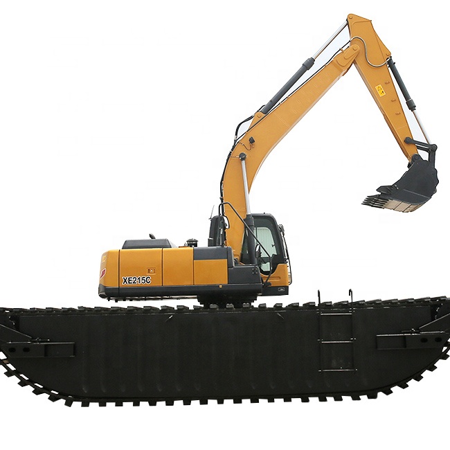 CE Road Construction Machinery , 20 Ton Amphibious Excavator XE215S ...