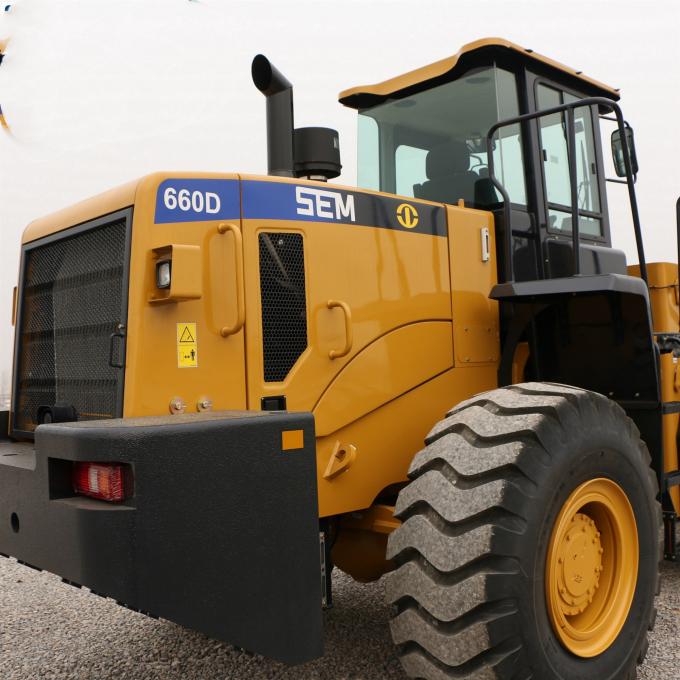 Single Stage Heavy Earth Moving Machinery SEM 6 Ton Wheel Loader ...