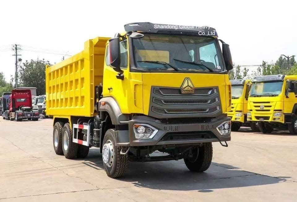 2025 New Sinotruk HOWO Nx 6X4 10 Wheels 371 380HP Mining Tipping Tipper Dumper Dump Truck Sale