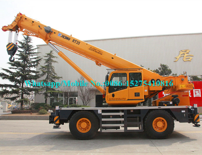 Brand New 30 Ton 35 Ton Mobile Crane , RT35 Zoomlion Truck Crane 46m ...