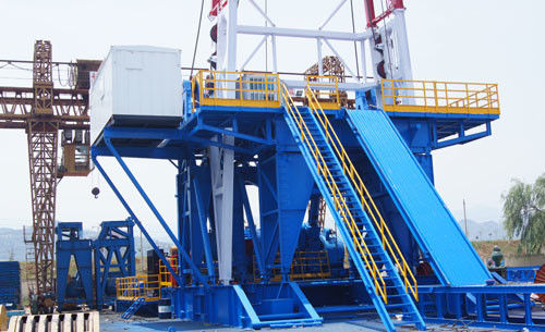 Intelligent ZJ70/4500D Skid Mounted Drilling Rig Machine Driven By AC ...