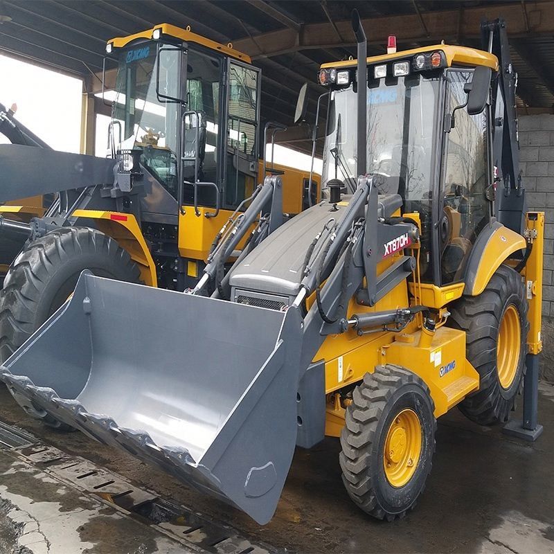 7.3T Heavy Earth Moving Machinery , Backhoe Loader WZ30-25 With 0.3m ...