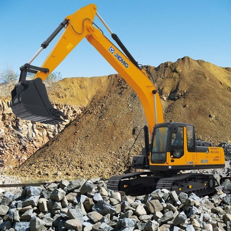 XCMG XE235C 23.5 Ton Hydraulic Heavy Earth Moving Crawler Excavator 1.0 ...