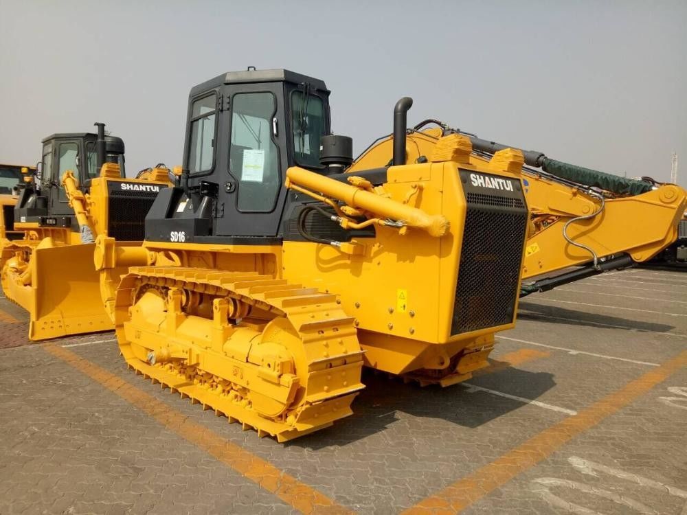 18460kg SHANTUI Crawler Bulldozer For Construction Machinery SD16 With ...