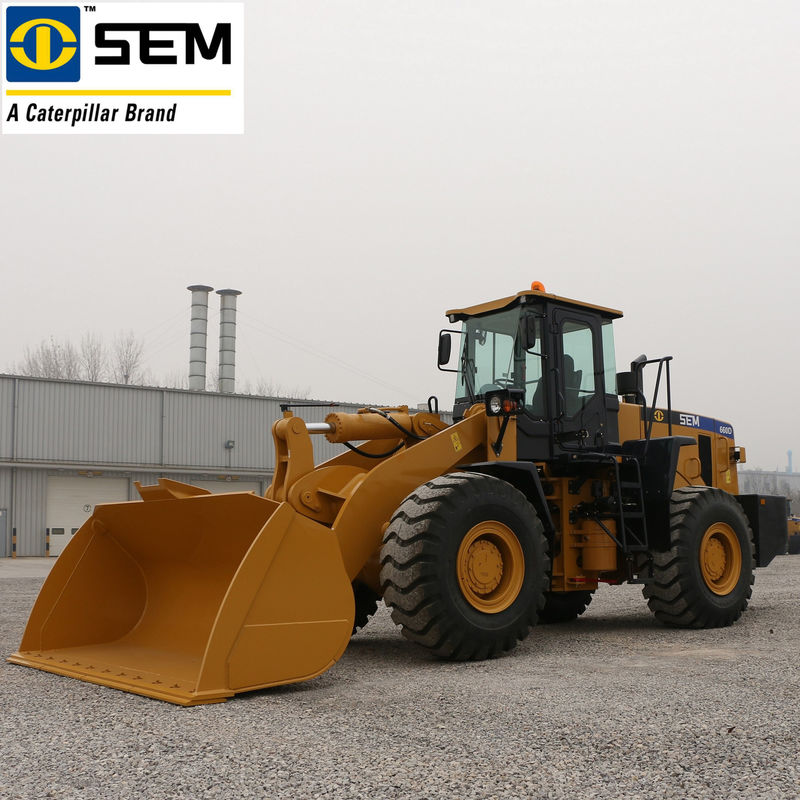 Single Stage Heavy Earth Moving Machinery SEM 6 Ton Wheel Loader ...