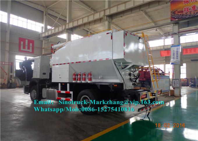 White 10T Mining Blasting Equipment Explosive ANFO Mixing Truck 200 Kg ...