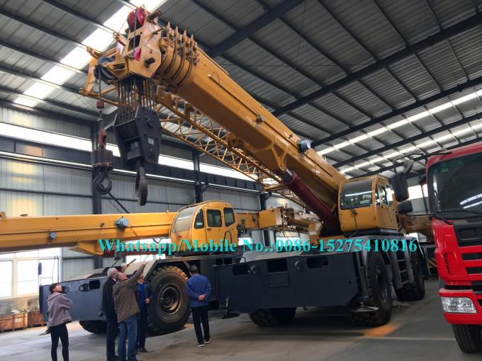 55 Ton ZOOMLION Rough Terrain Crane , Hydraulic Truck Cranes RT55 ...