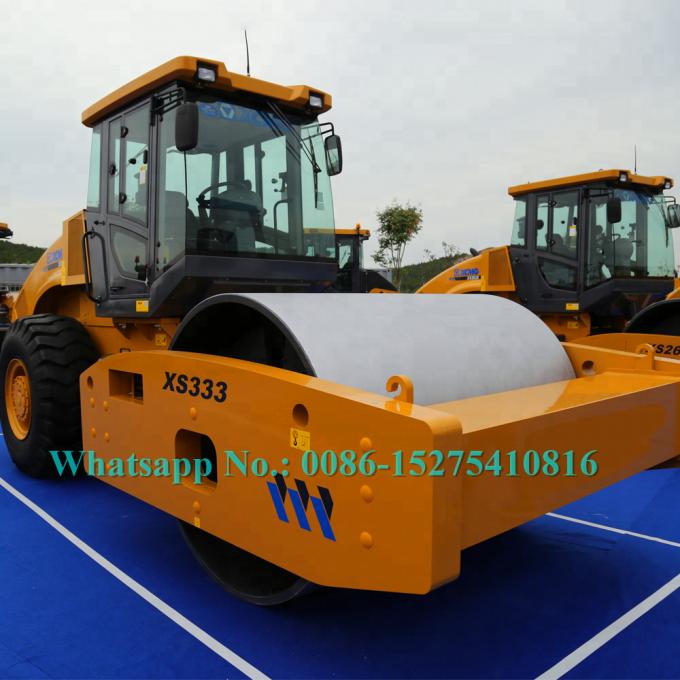 XCMG Road Construction Machinery Big 33T Sheepsfoot Roller Compactor XS333