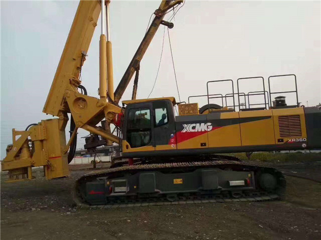 Professional XCMG XR360 Rotary Drilling Tools / Conventional Drilling Rig