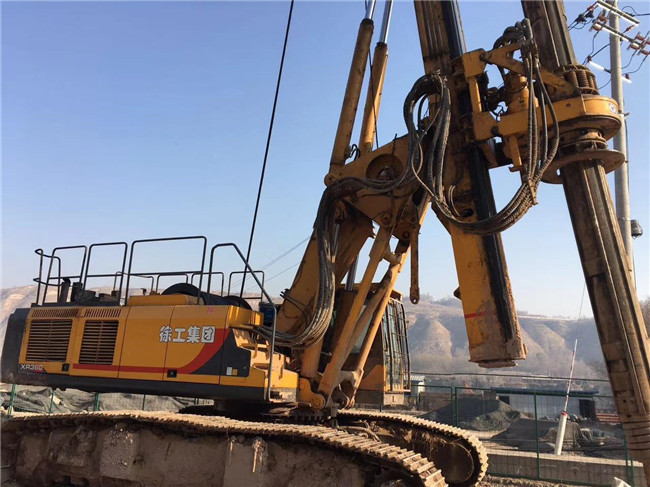 Professional XCMG XR360 Rotary Drilling Tools / Conventional Drilling Rig