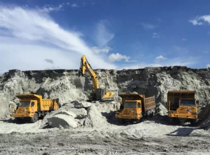 High Performance Engine Mining Dump Truck With Hydro - Mechanical Drive ...