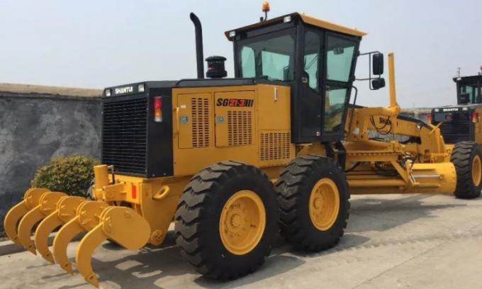 Shantui Official Mini Tractor Road Grader 12 Ton 140HP Hydraulic Gear ...