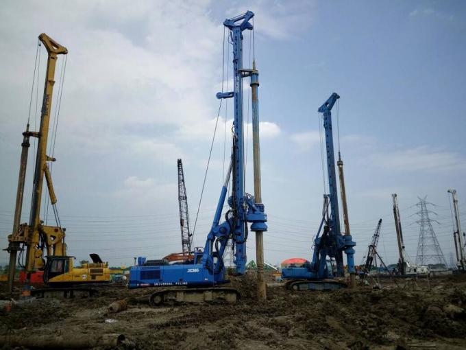 XR180D Pile Drilling Machine / Mobile Rotary Drilling Rig 1 Year Warranty